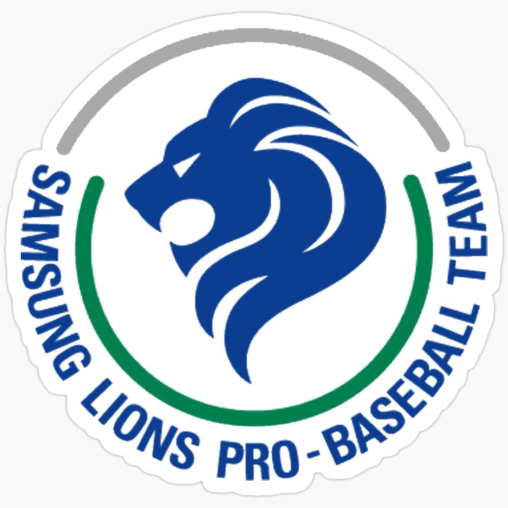 Baseball - Kbo - Daegu Samsung Lions Sticker Baseball Sticker, Football ...