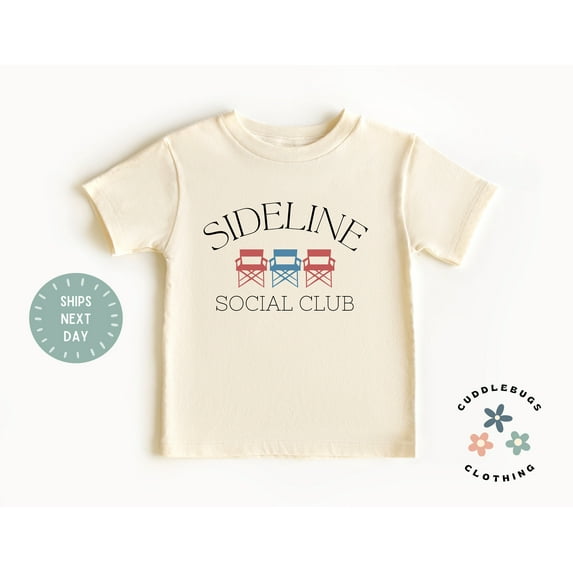 Baseball Kids Tee, Cute Sidelind Social Club Baseball Shirt, Game Day ...