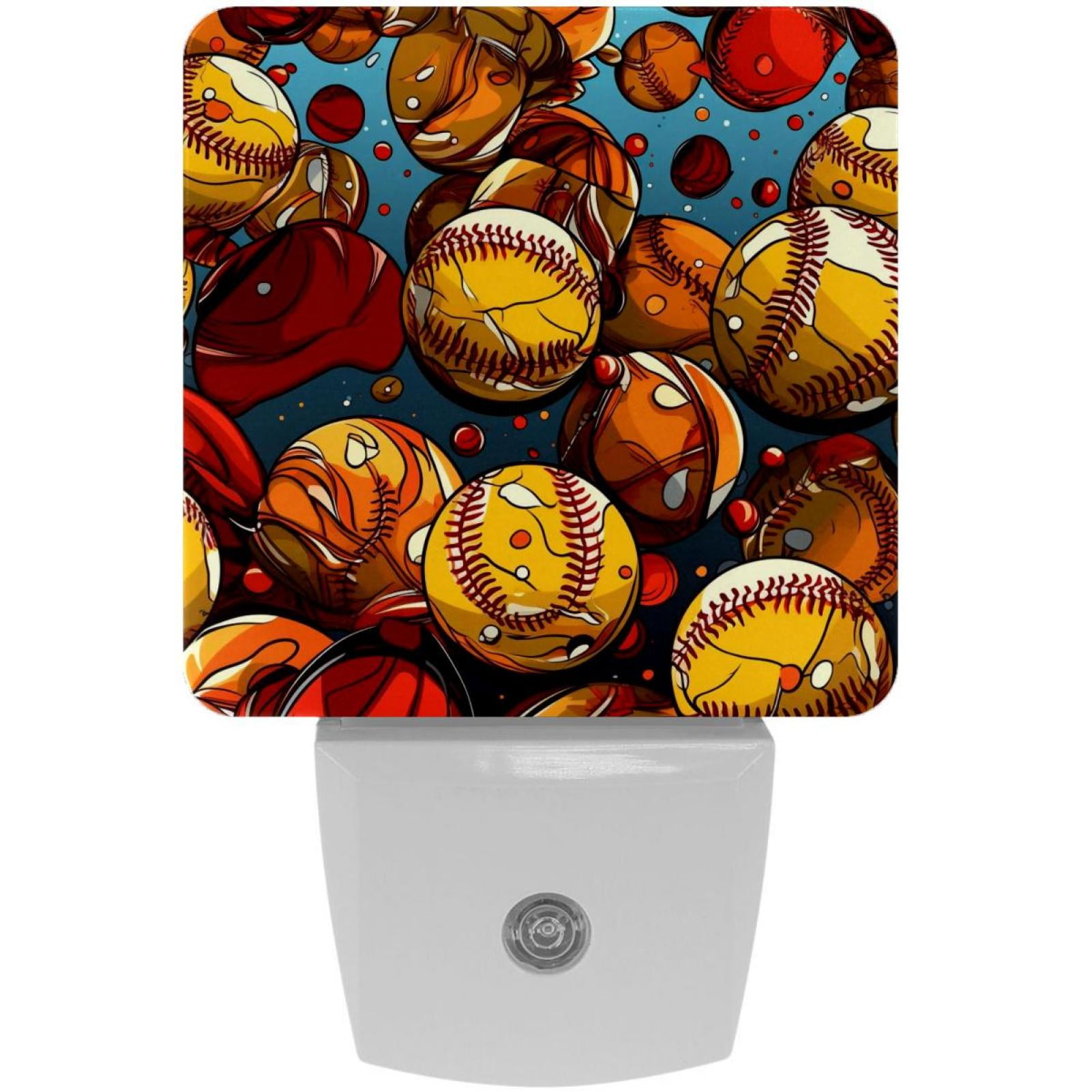 Baseball LED Square Night Light - Compact and Energy Efficient ...