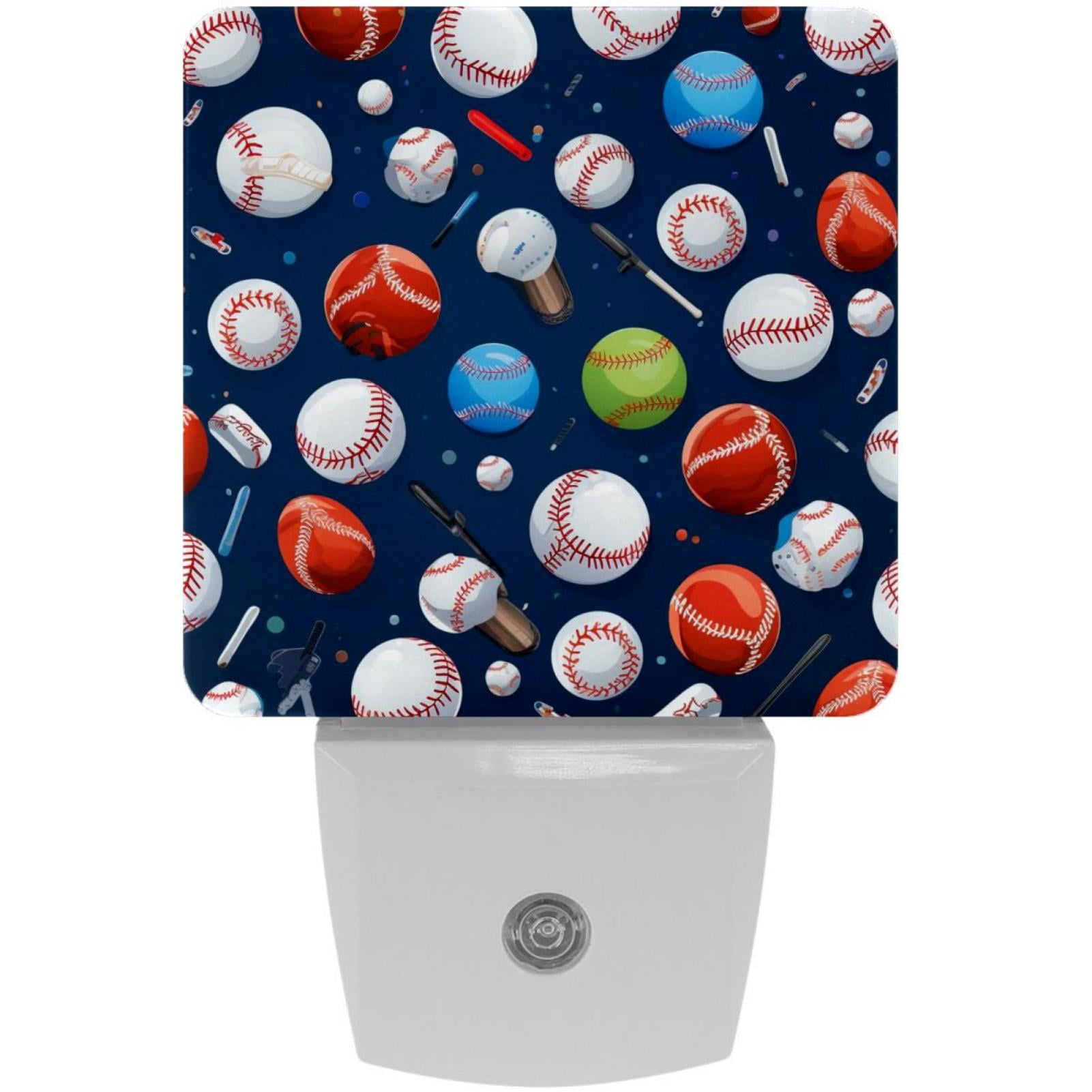 Baseball LED Square Night Lights - Bright, Energy-Efficient Luminaires ...