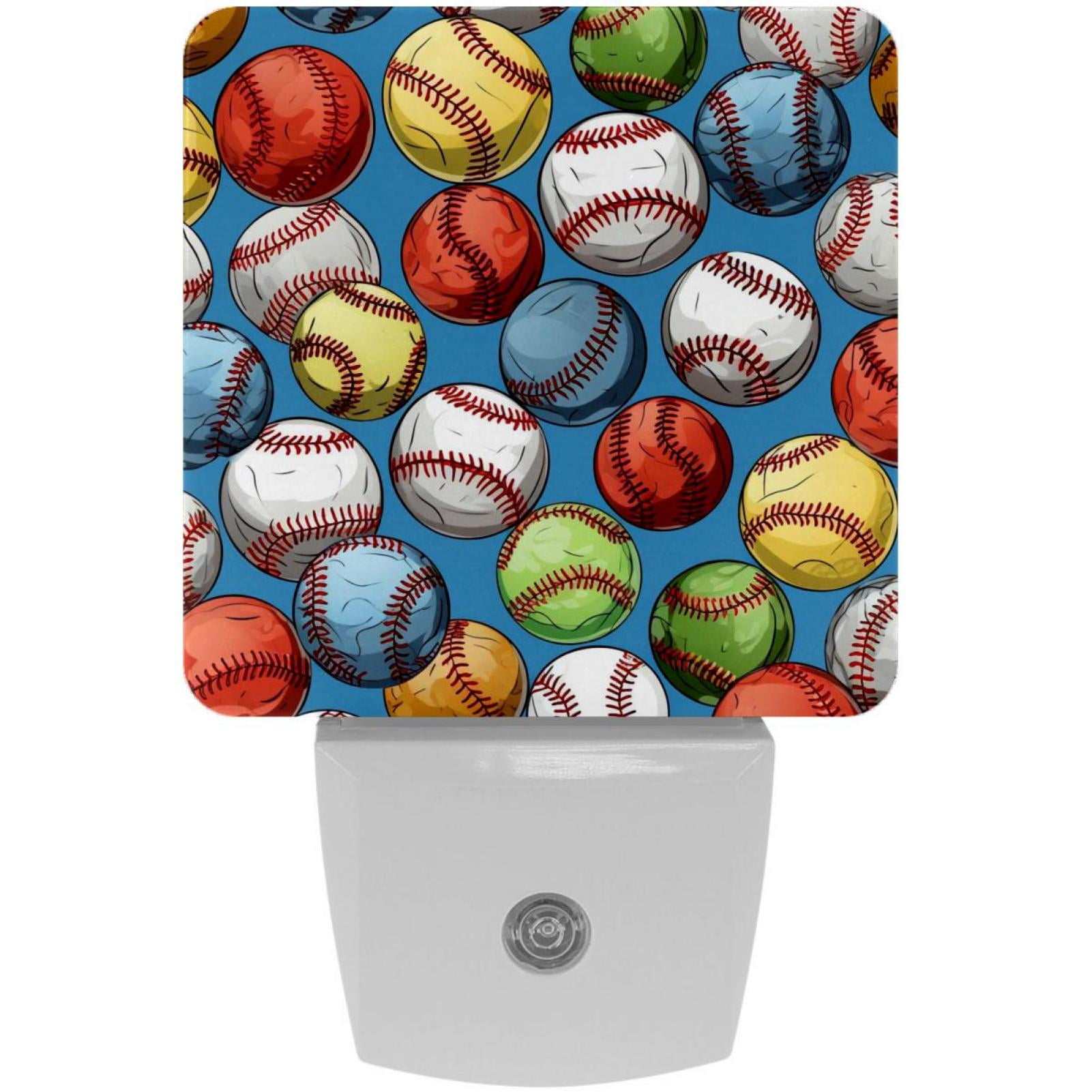 Baseball LED Square Night Lights - Energy Efficient and Contemporary ...