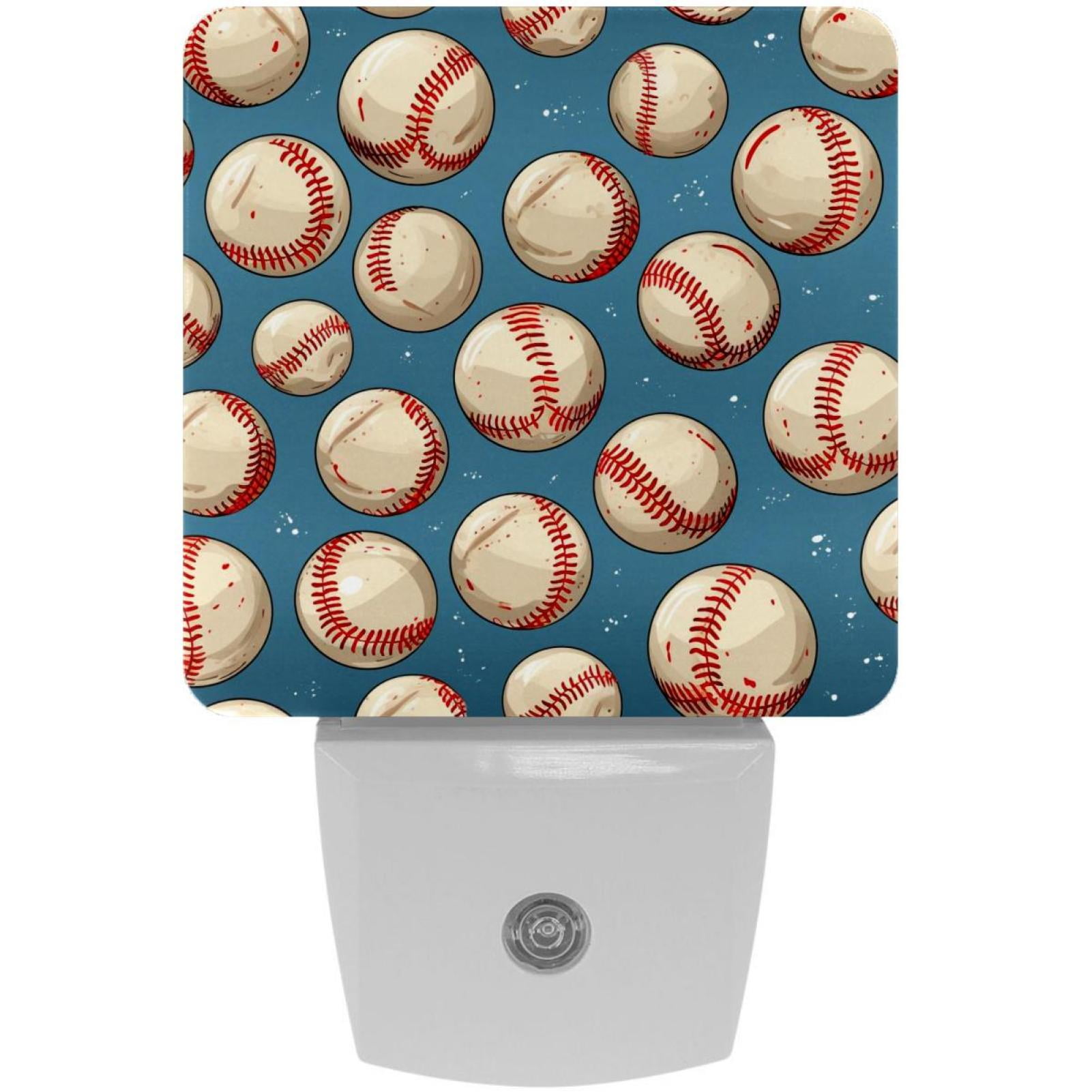 Baseball LED Square Night Lights - Energy Efficient & Elegant ...