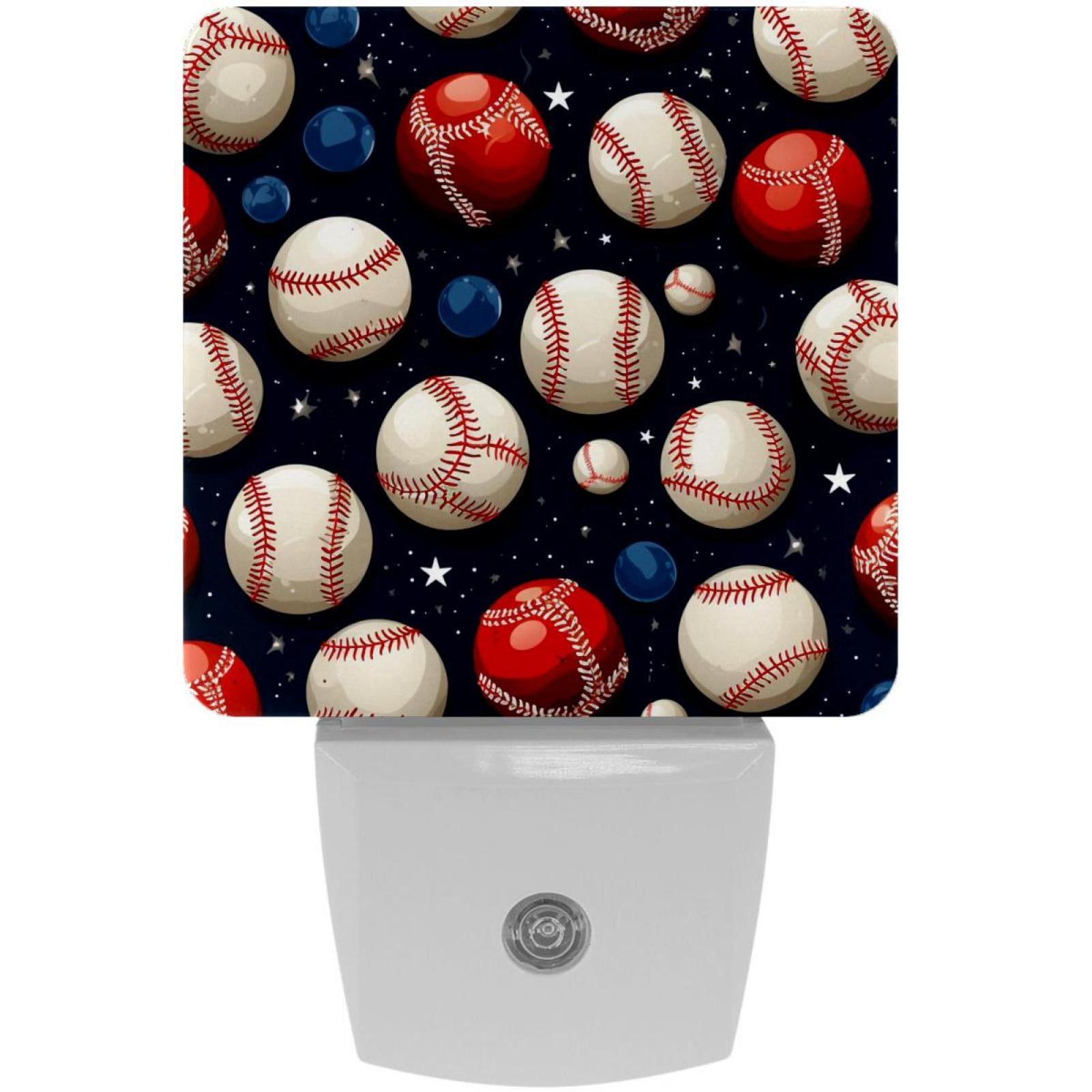 Baseball LED Square Night Lights- Energy Efficient and Stylish ...