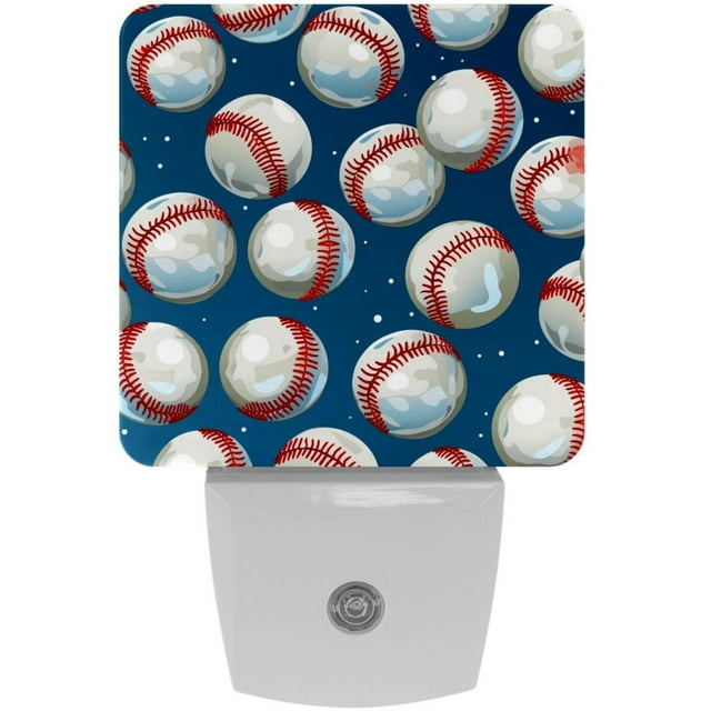 Baseball LED Square Night Lights- Energy Efficient and Stylish ...