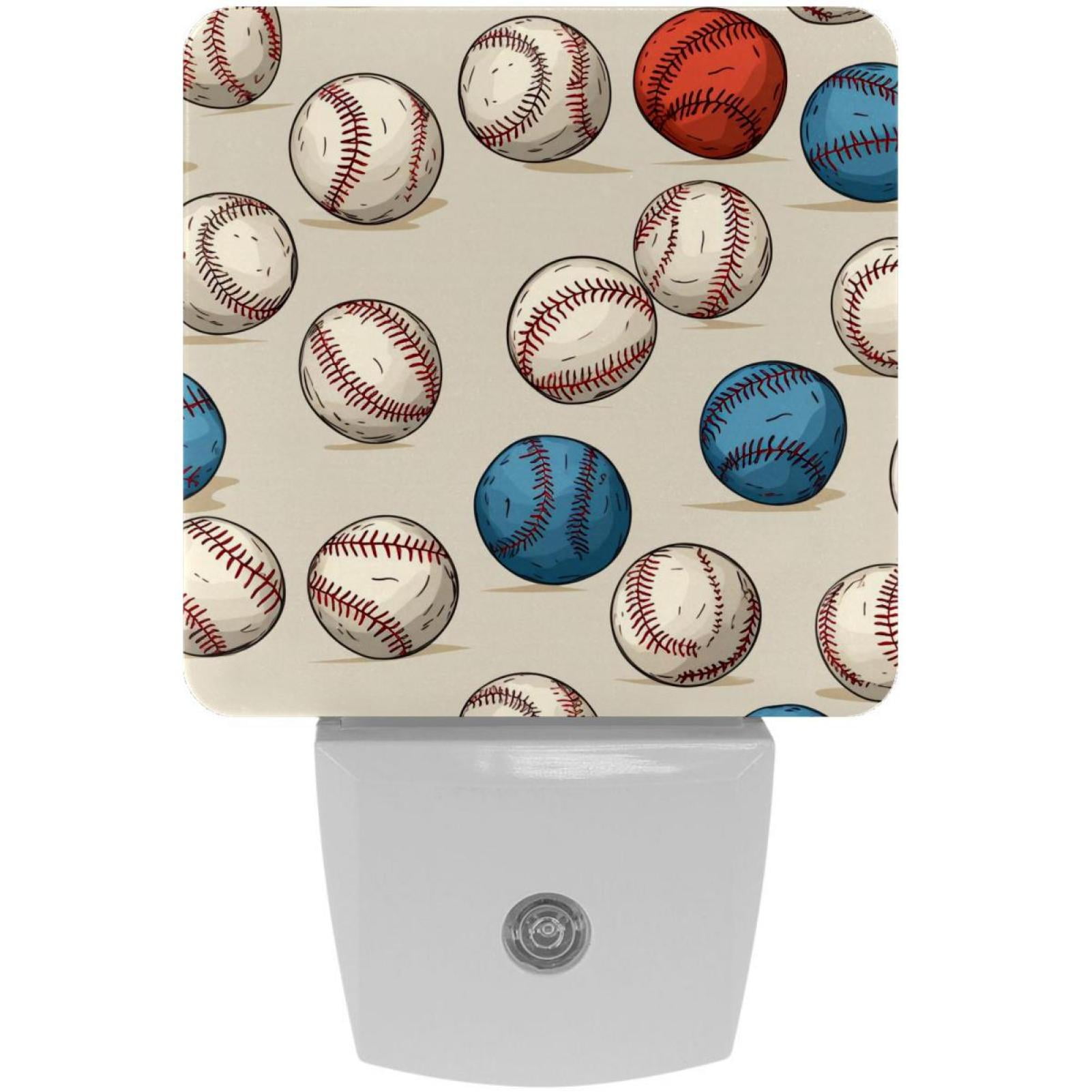 Baseball LED Square Night Lights - Energy Efficient and Stylish Room ...