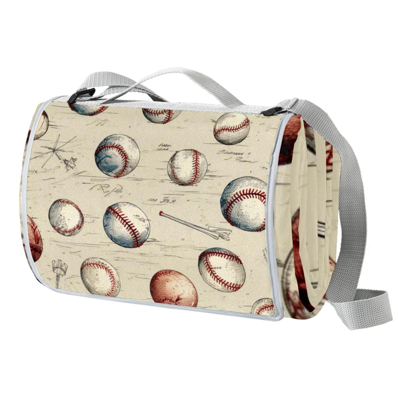 Baseball Large Picnic Mat for Outdoor Activities & Beach Trips ...