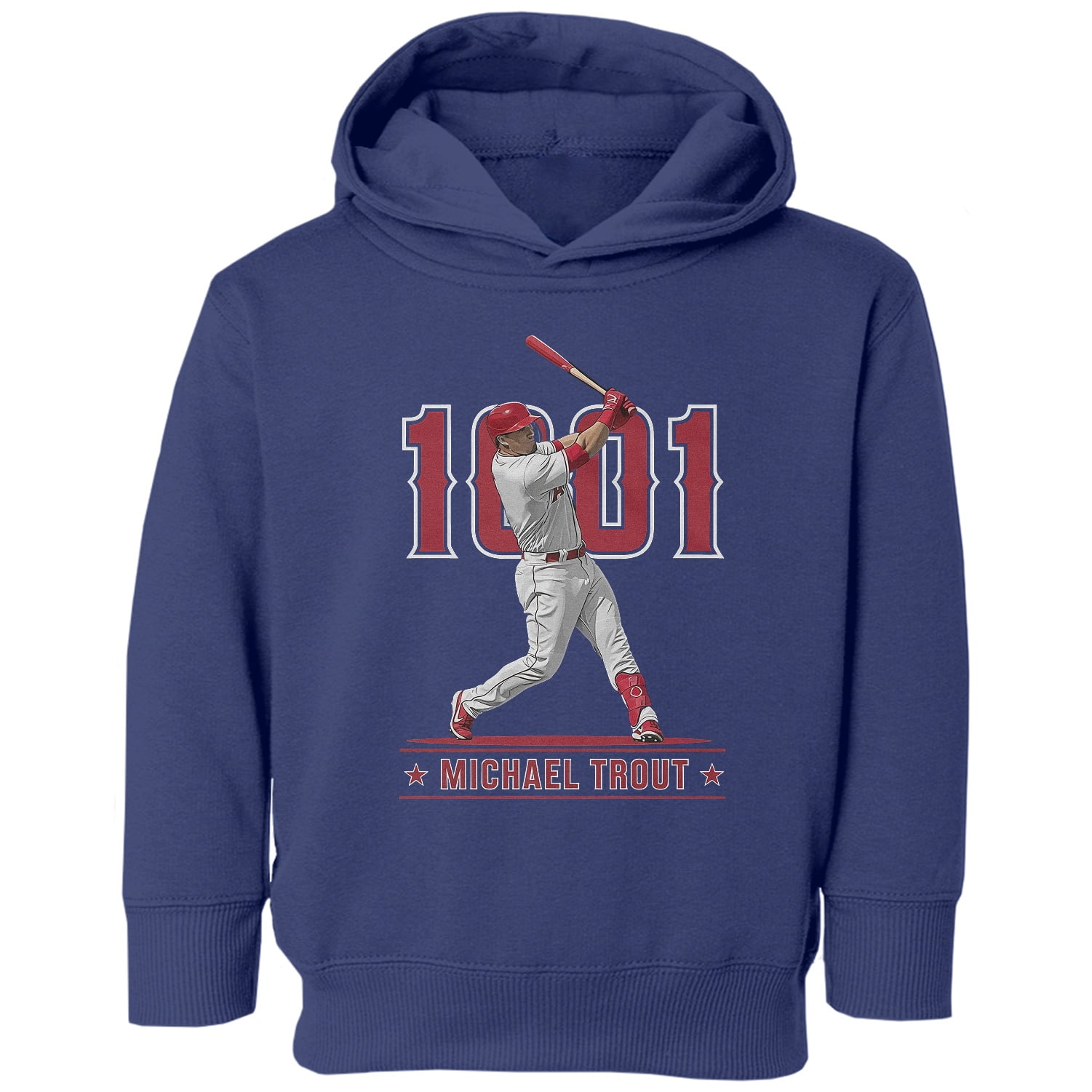 Baseball Legend Trout - Sports Tribute Gift Toddler Hooded Sweatshirt ...