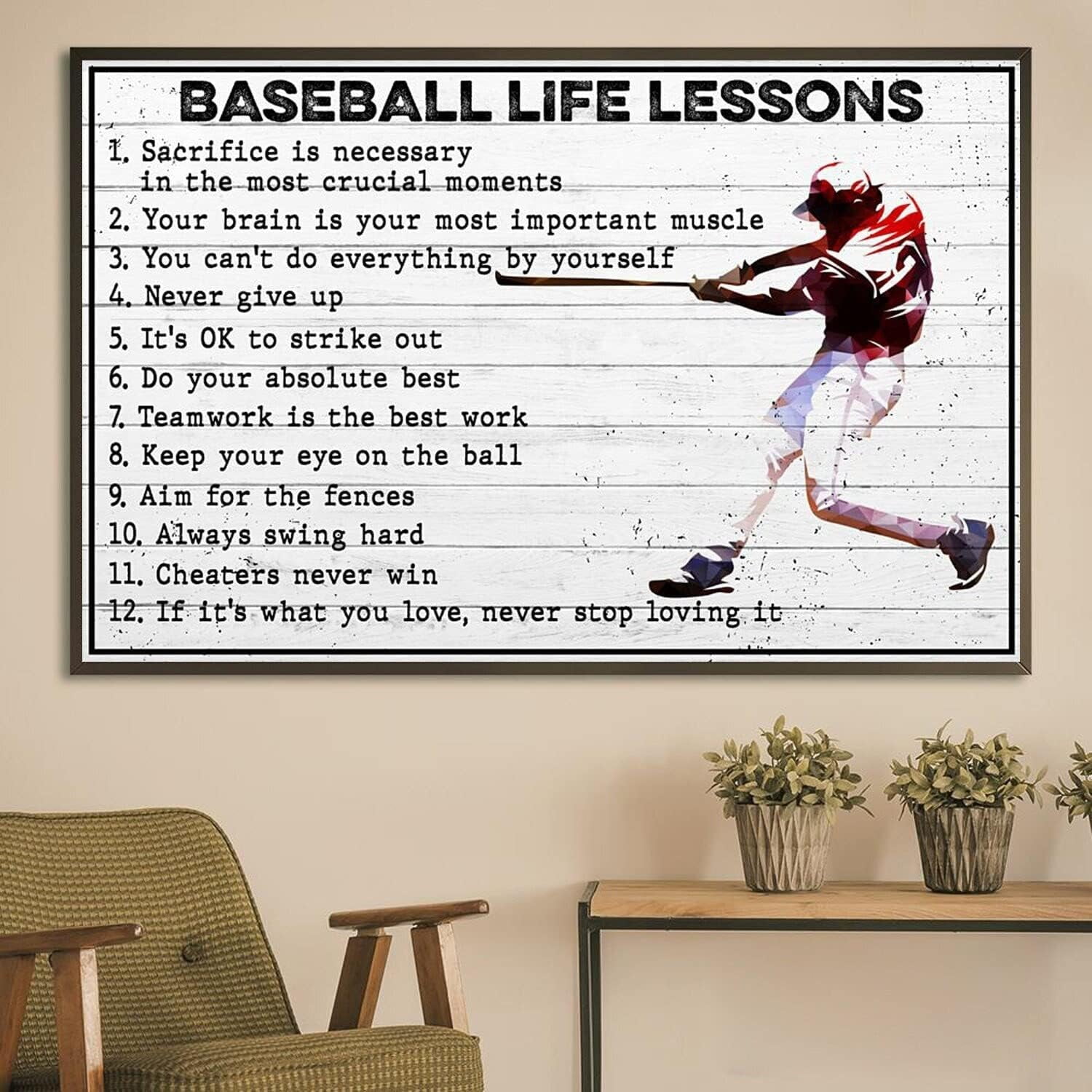 Baseball Life Lessons Baseball Jigsaw Puzzles for Adults 1000 Pieces ...