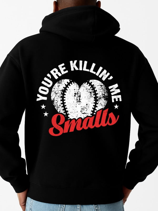 Baseball Love Smalls funny humor for men sweater hoodie graphic hoodies ...