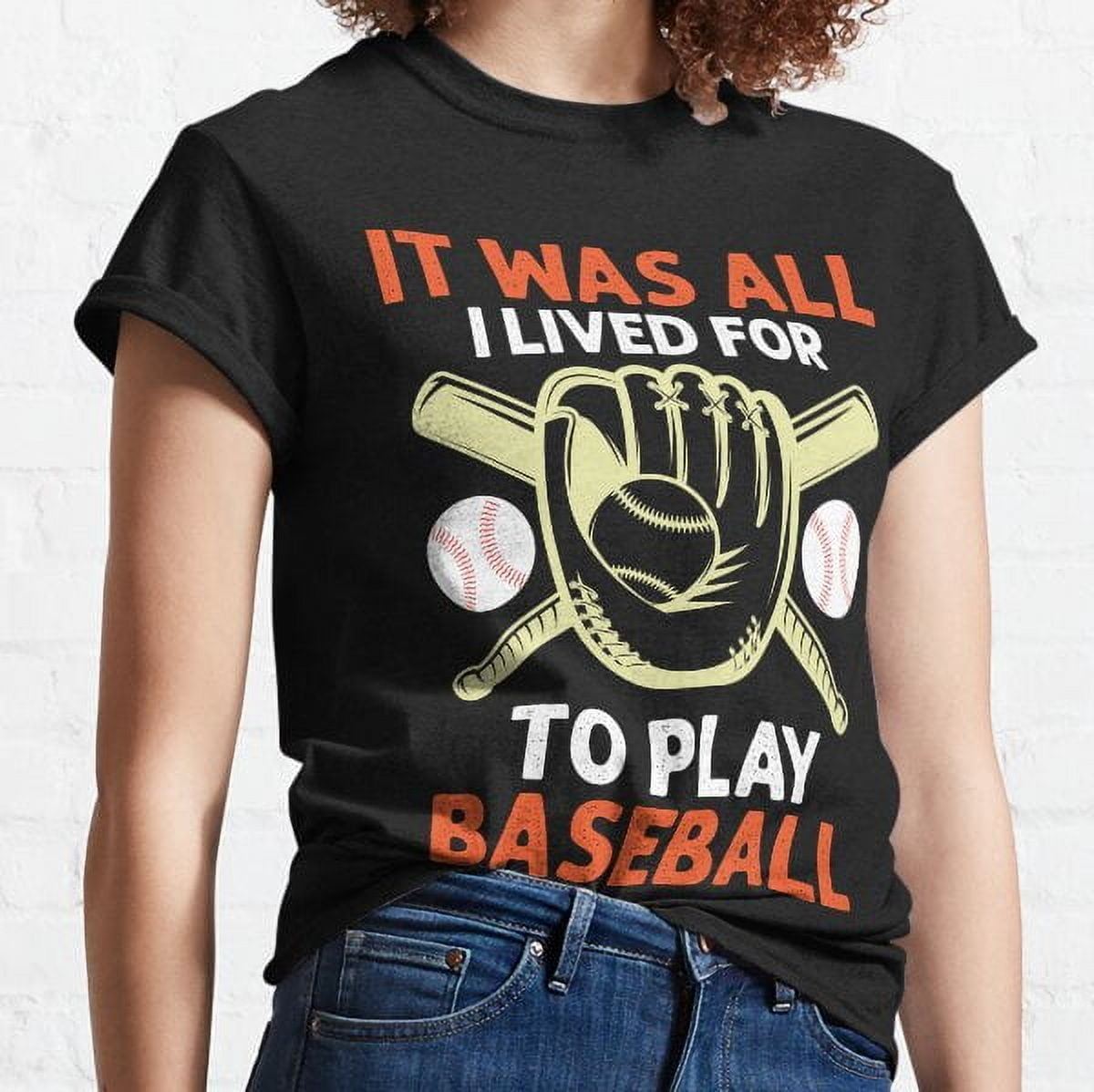Baseball Lover Classic T-shirt - Walmart.com
