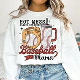 Baseball Mama Boujee Baseball Design, Sports Glitter Baseball Baseball ...