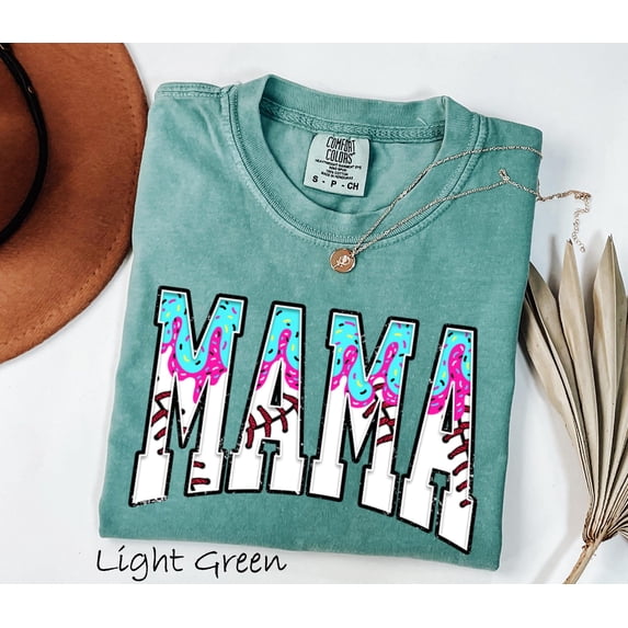 Baseball Mama Drip Shirt Baseball Mama Shirt Baseball Mom Dripping ...