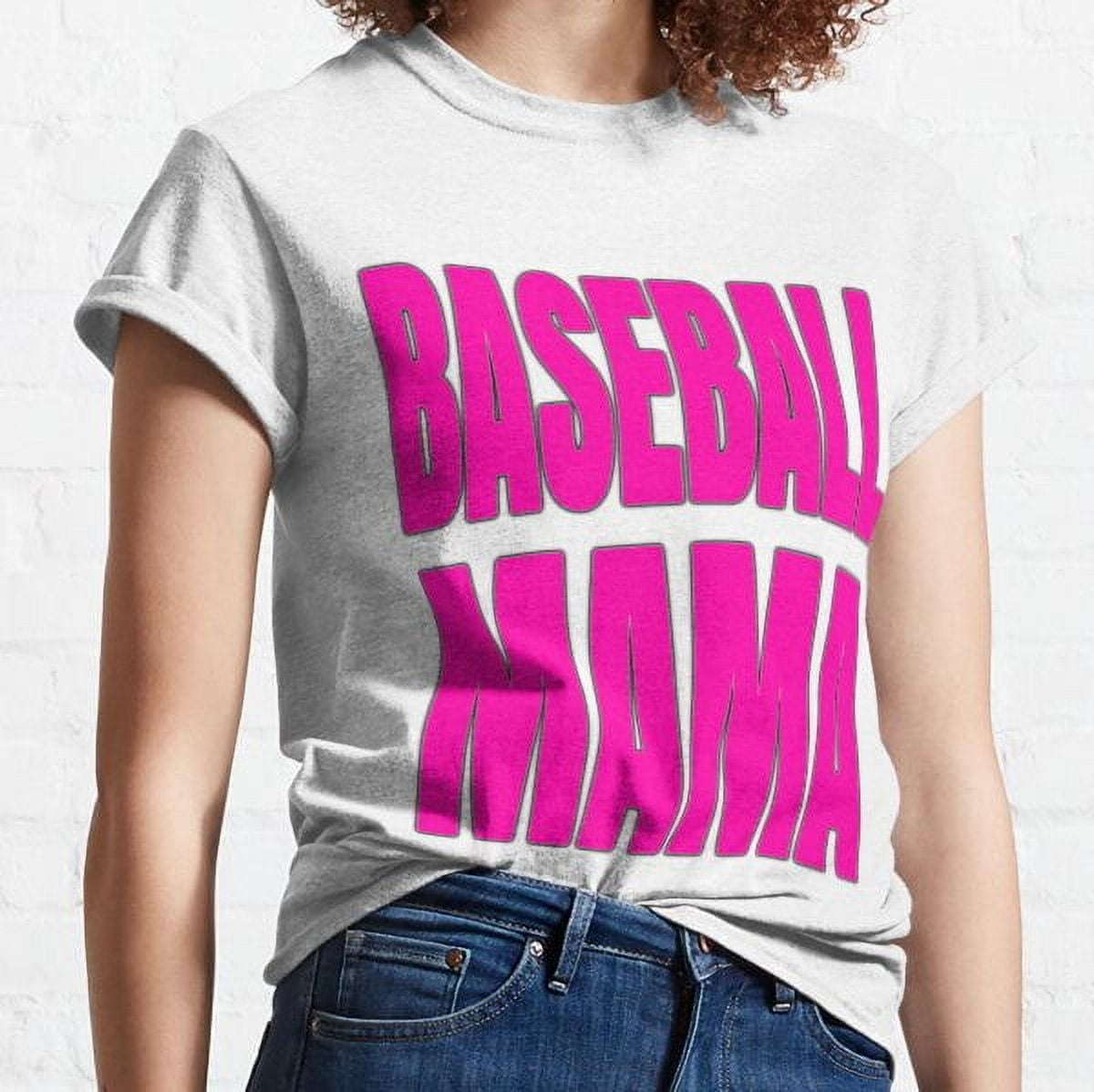 Baseball Mama For Base Ball Mom Classic T-shirt - Walmart.com