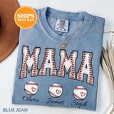 Baseball Mama Shirt Baseball Mom Shirt Custom Baseball Shirt Baseball ...