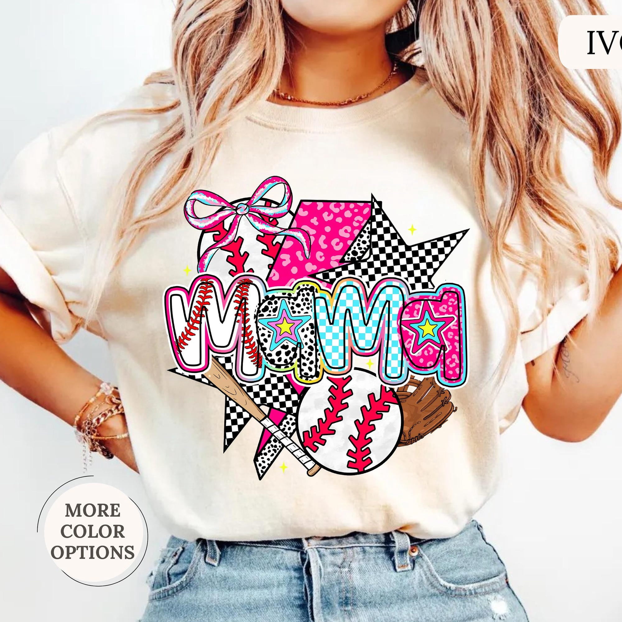 Baseball Mama Shirt Cute Baseball Mom Tee Baseball Mama Gift Game Day ...