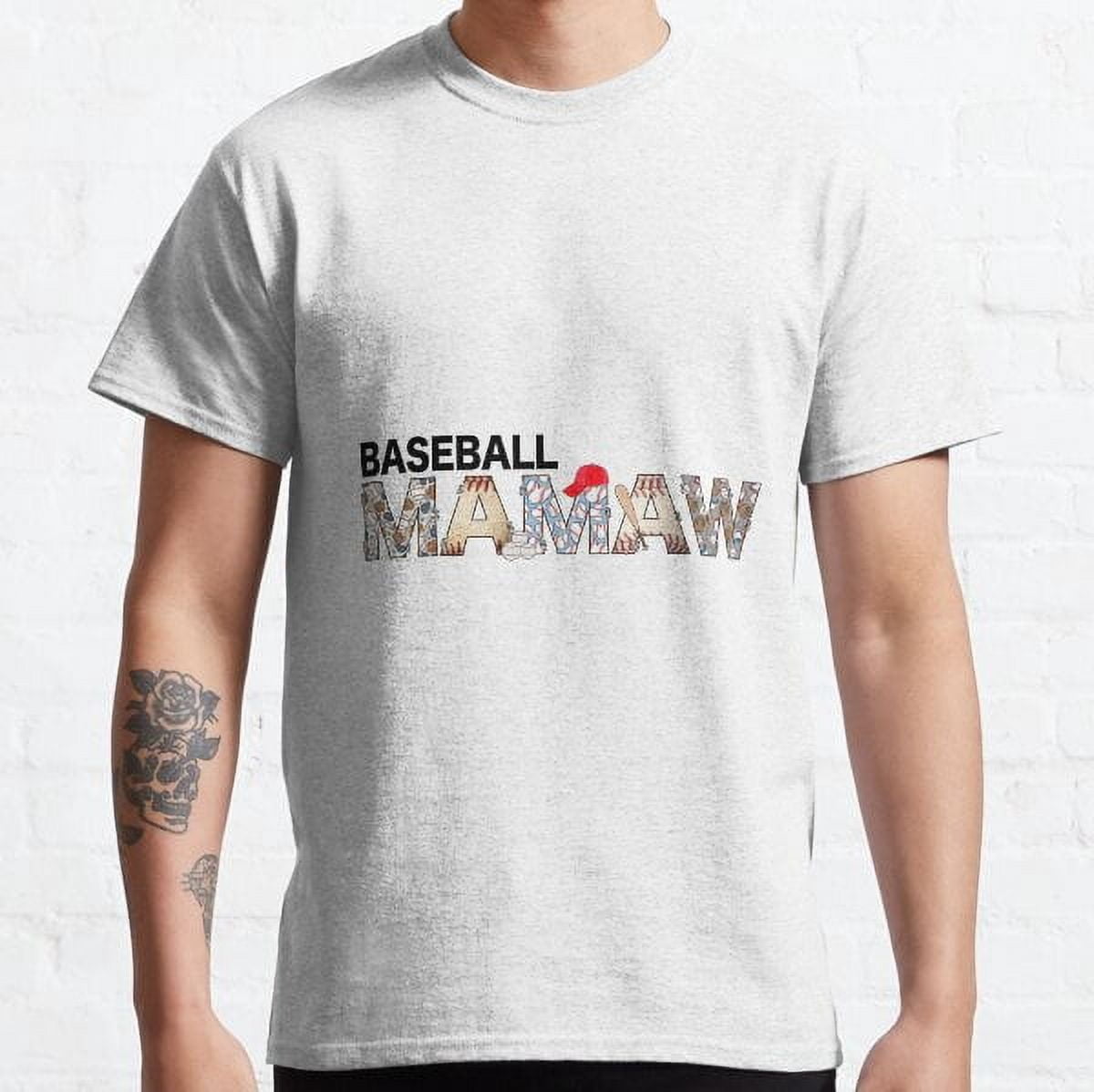 Baseball Mamaw Classic T-shirt - Walmart.com