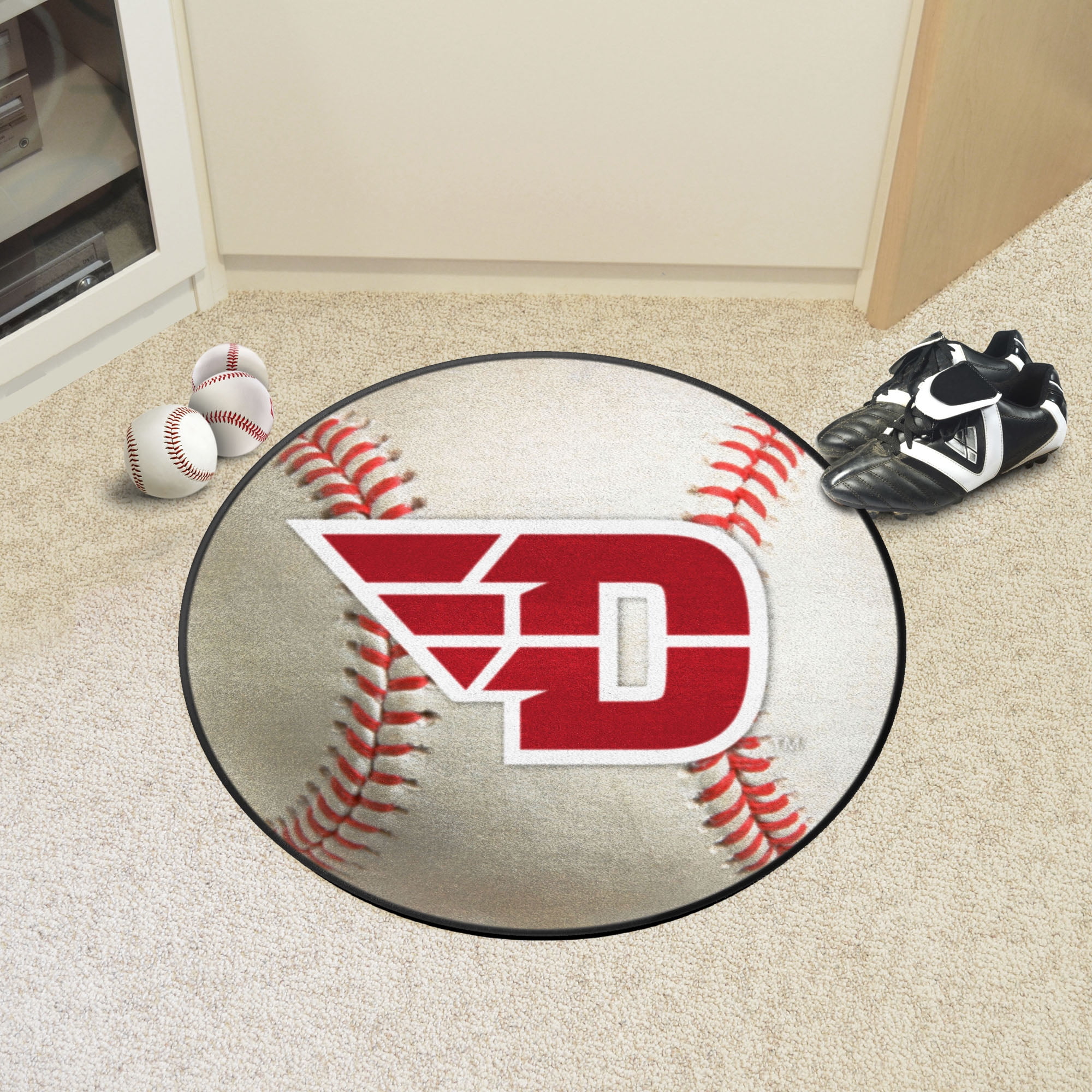 Baseball Mat - Flyers University of Dayton 27" diameter - Walmart.com
