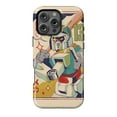 Baseball Mecha Robot Artwork Phone Case for iPhone 17 16 15 14 13 12 11 ...