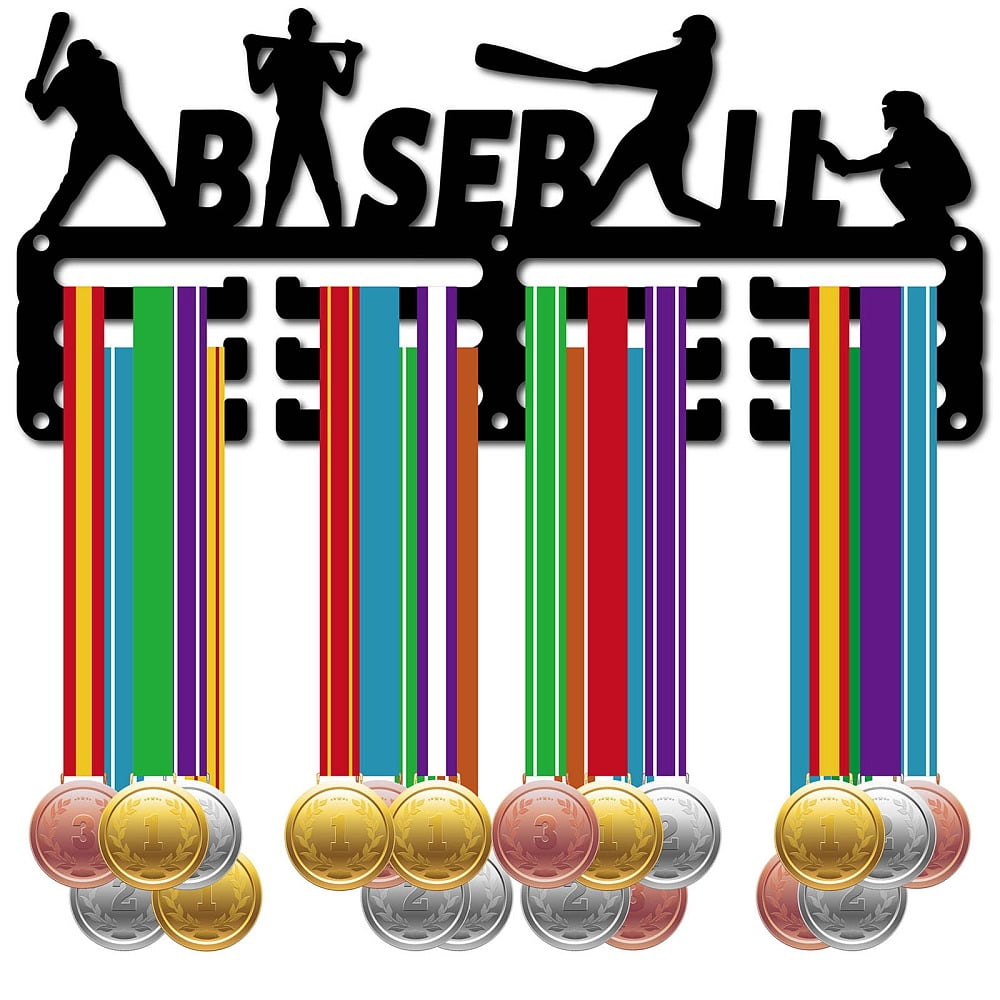 Baseball Medal Holder Runner Medal Hanger Display Rack Sports Metal ...
