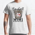 Baseball Mimi Leopard Game Day Baseball Lover Classic T-shirt - Walmart.com