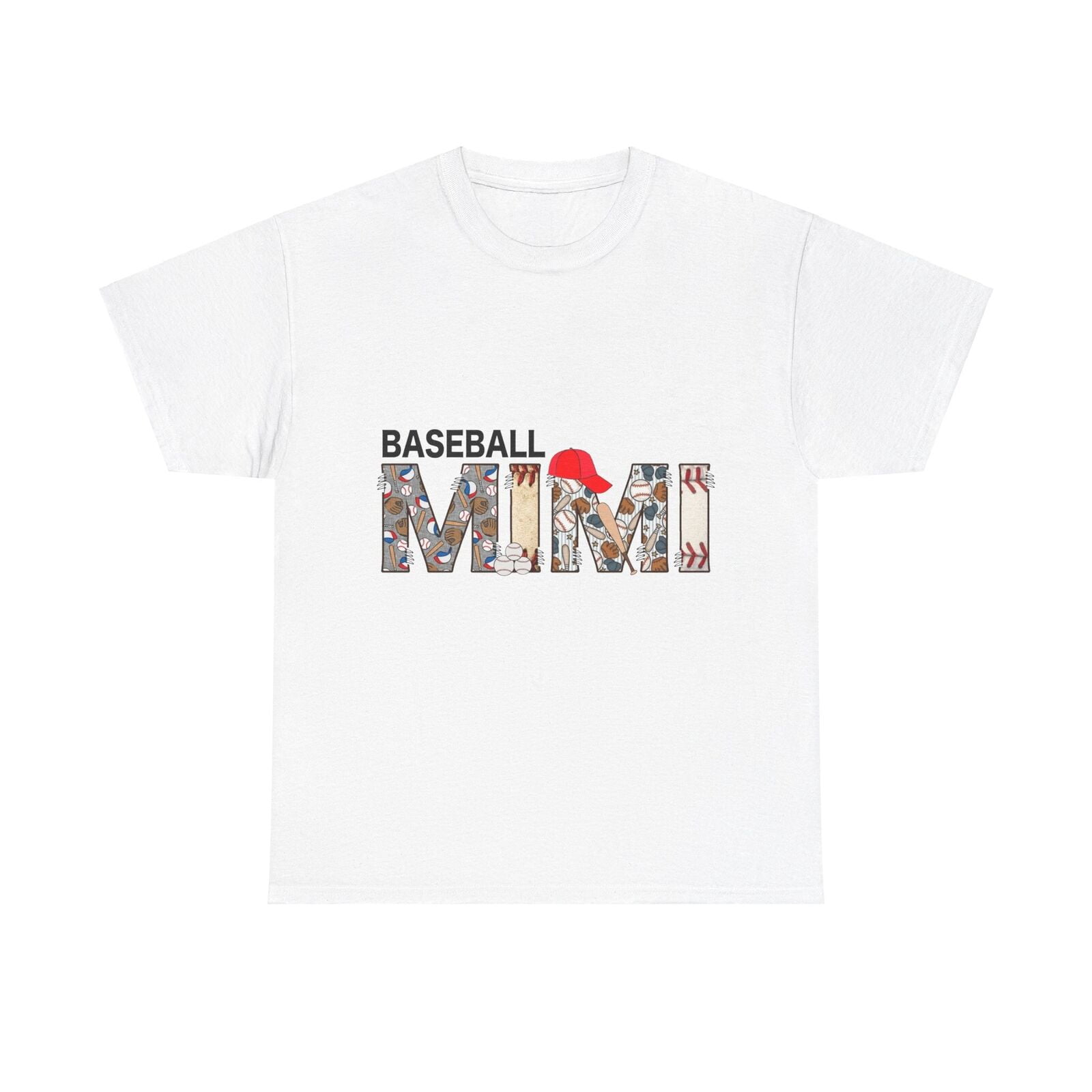 Baseball Mimi T-Shirt Cute & Comfy Gift for Funny Baseball-Loving Mimi ...