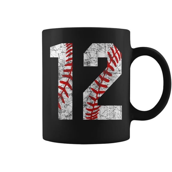 Baseball Mom 12 Jersey Baseball Favorite Player Coffee Mugs - Walmart.com