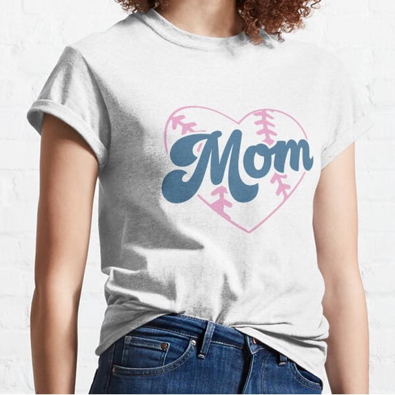 Baseball Mom Apparel And Home Decor Classic T-shirt - Walmart.com