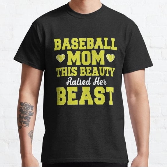 Baseball Mom Baseball Mom Classic T-shirt - Walmart.com