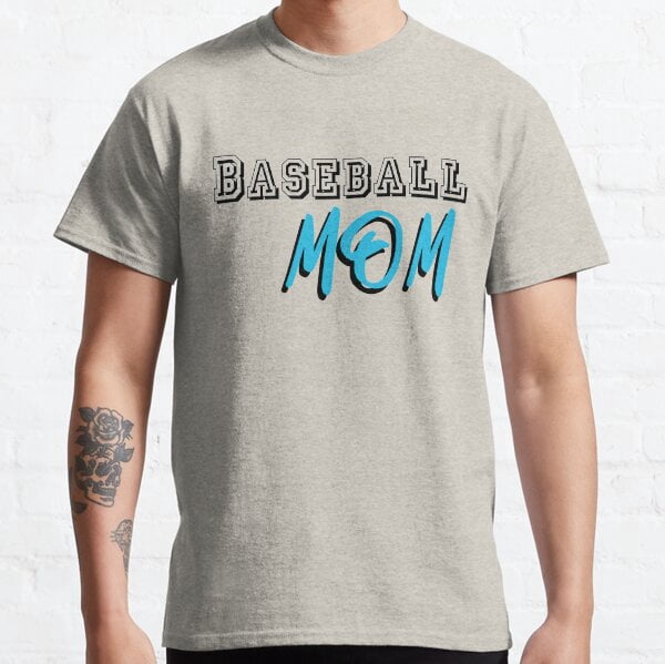Baseball Mom Blue Classic T-shirt - Walmart.com