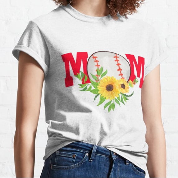 Baseball Mom: Celebrating The Love For The Game Classic T-shirt ...