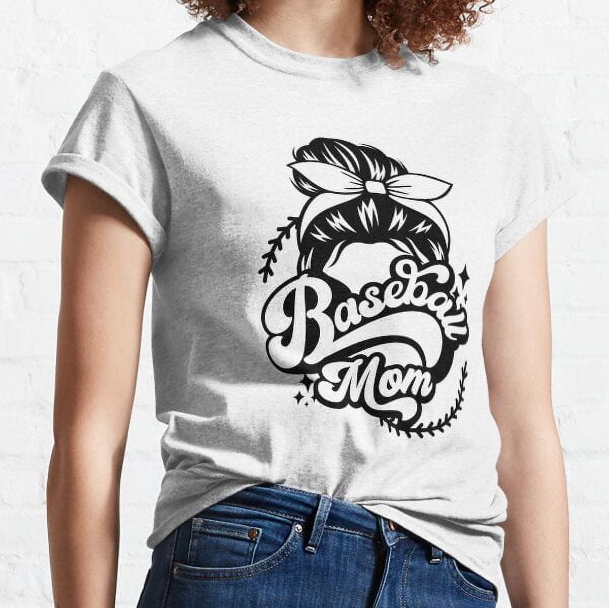 Baseball Mom Classic T-shirt - Walmart.com