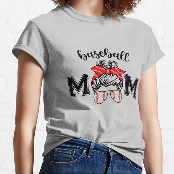Baseball Mom Classic T-shirt - Walmart.com