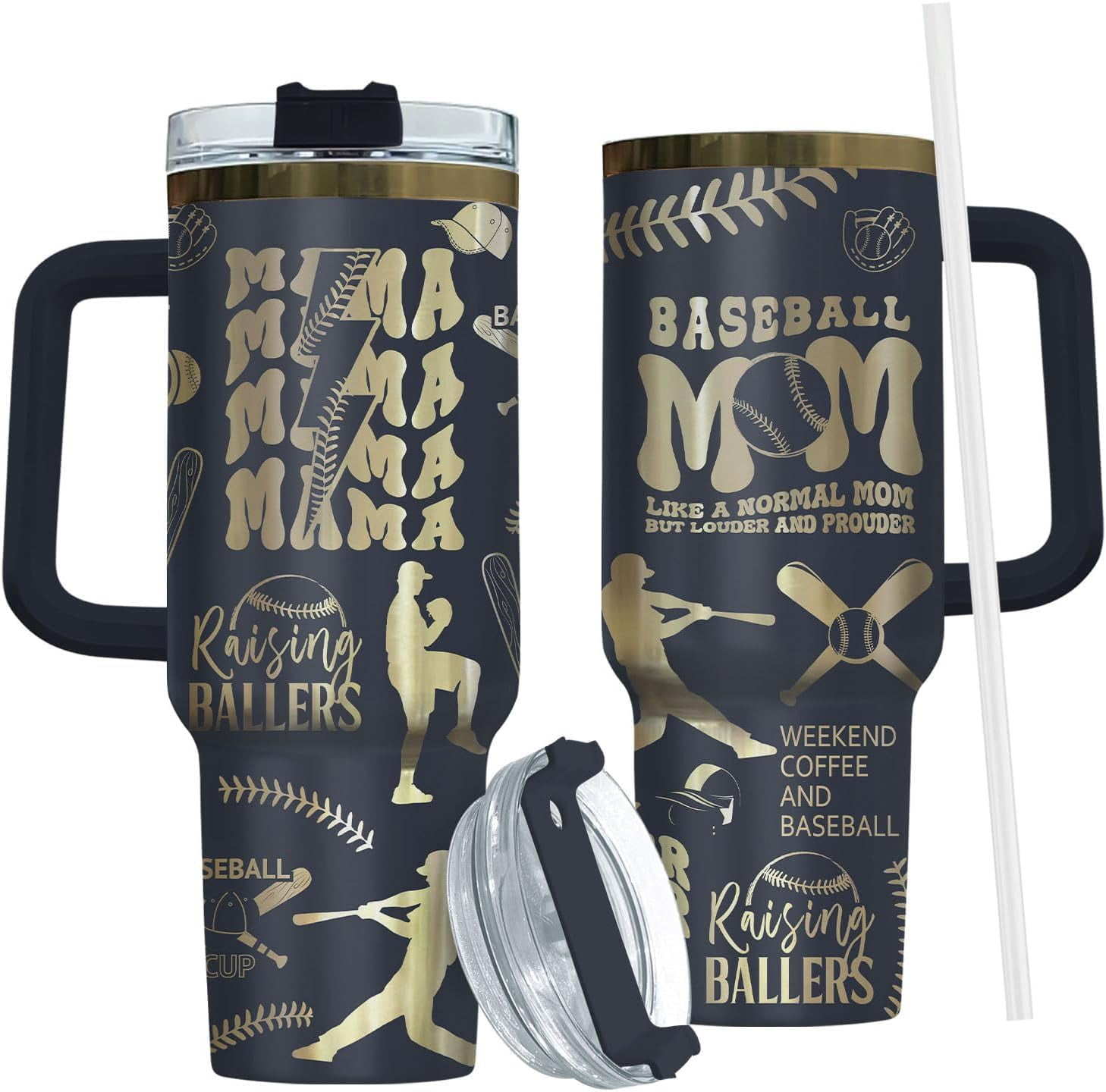 Baseball Mom Gifts for Mothers Day Birthday, Baseball Mom Tumbler with ...