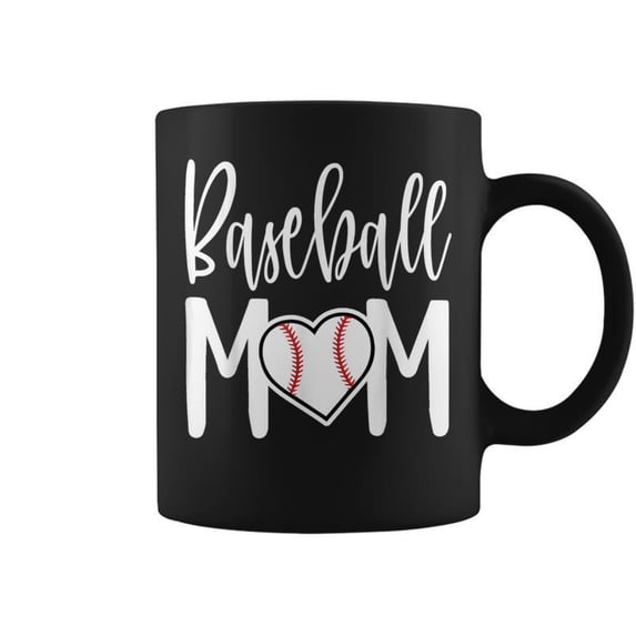 Baseball Mom Heart For Sports Moms Coffee Mugs - Walmart.com