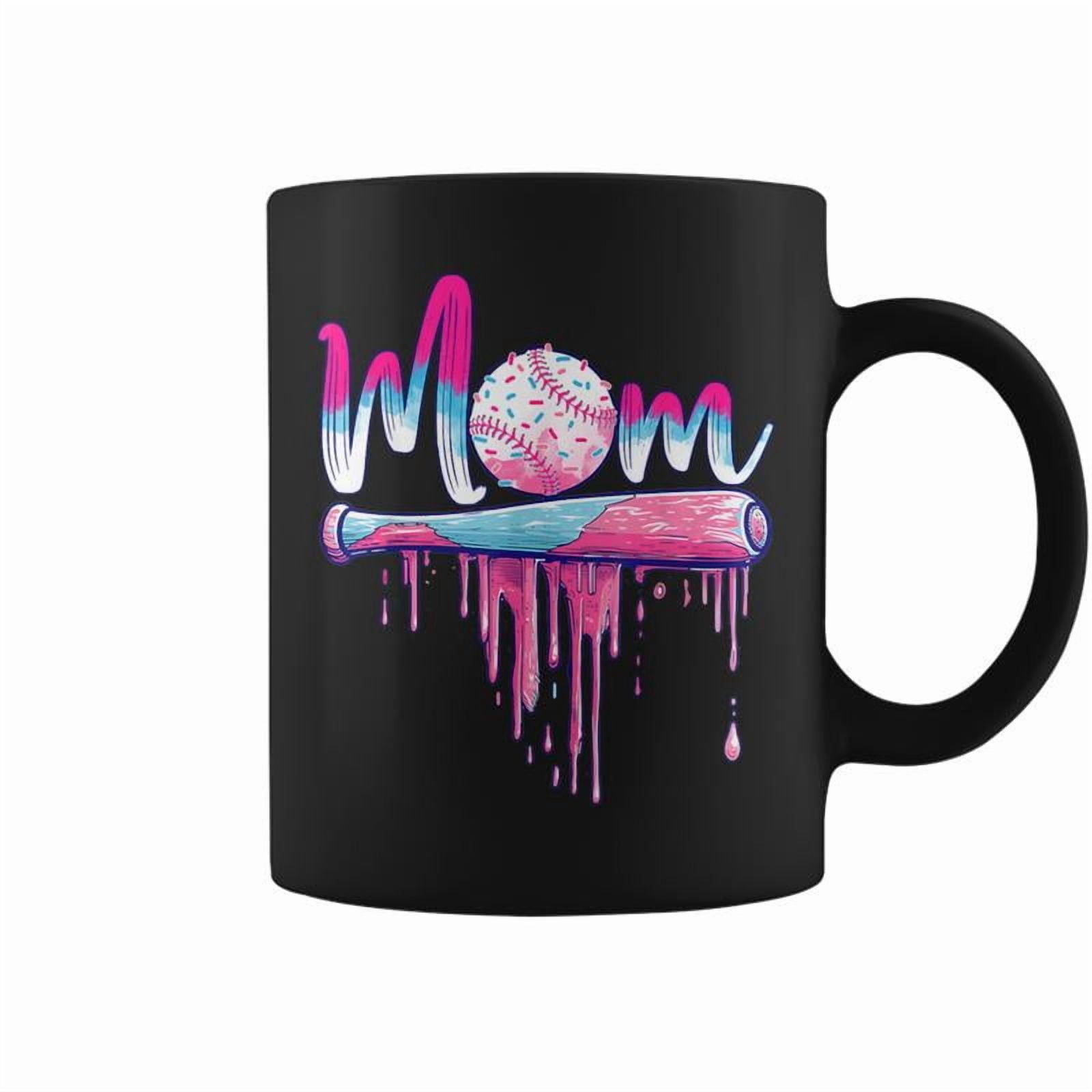 Baseball Mom Ice Cream Drip Mothers Day Baseball Mama Coffe - Walmart.com