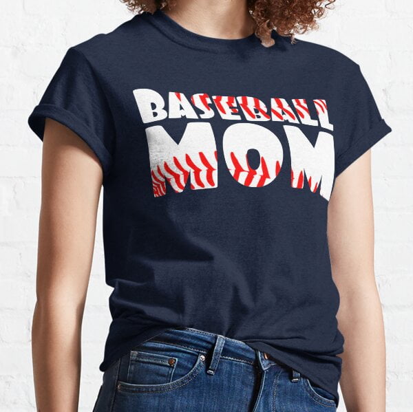 Baseball Mom Shirt Boy Player Baseball Laces Gear Classic T-shirt ...