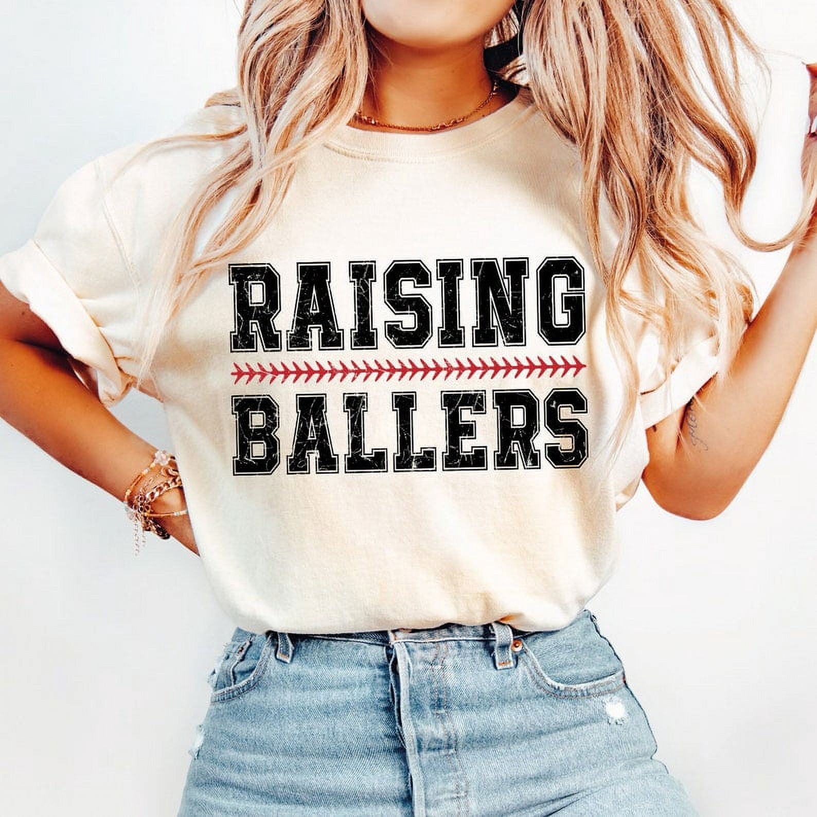 Baseball Mom Shirt, Raising Ballers Shirt, Funny Baseball Shirt ...