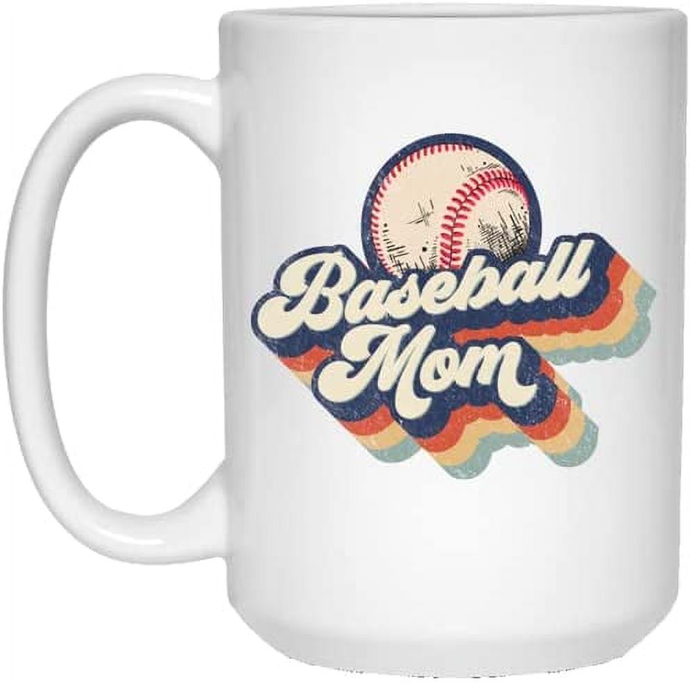 Baseball Mom Vintage Retro Lover Coffee Mug For Him Daughter Son From ...