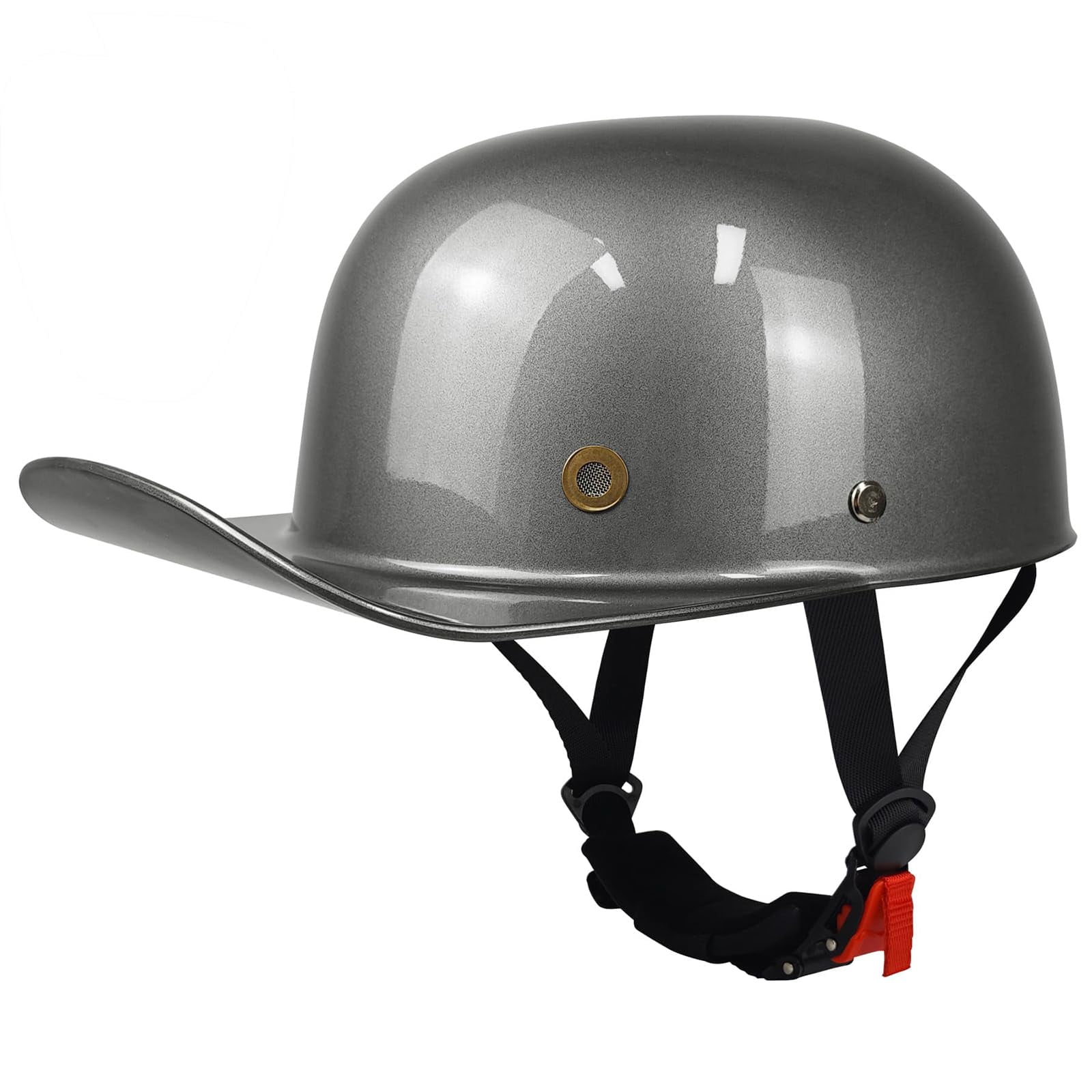 Baseball Motorcycle Helmet - Half Motorcycle Helmet, DOT Approved ...