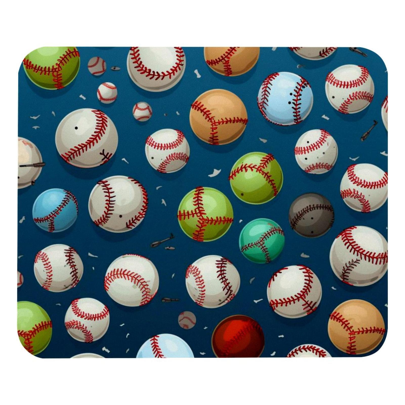 Baseball Mouse Pad for Wireless Mouse Home Office Desk Laptop with ...