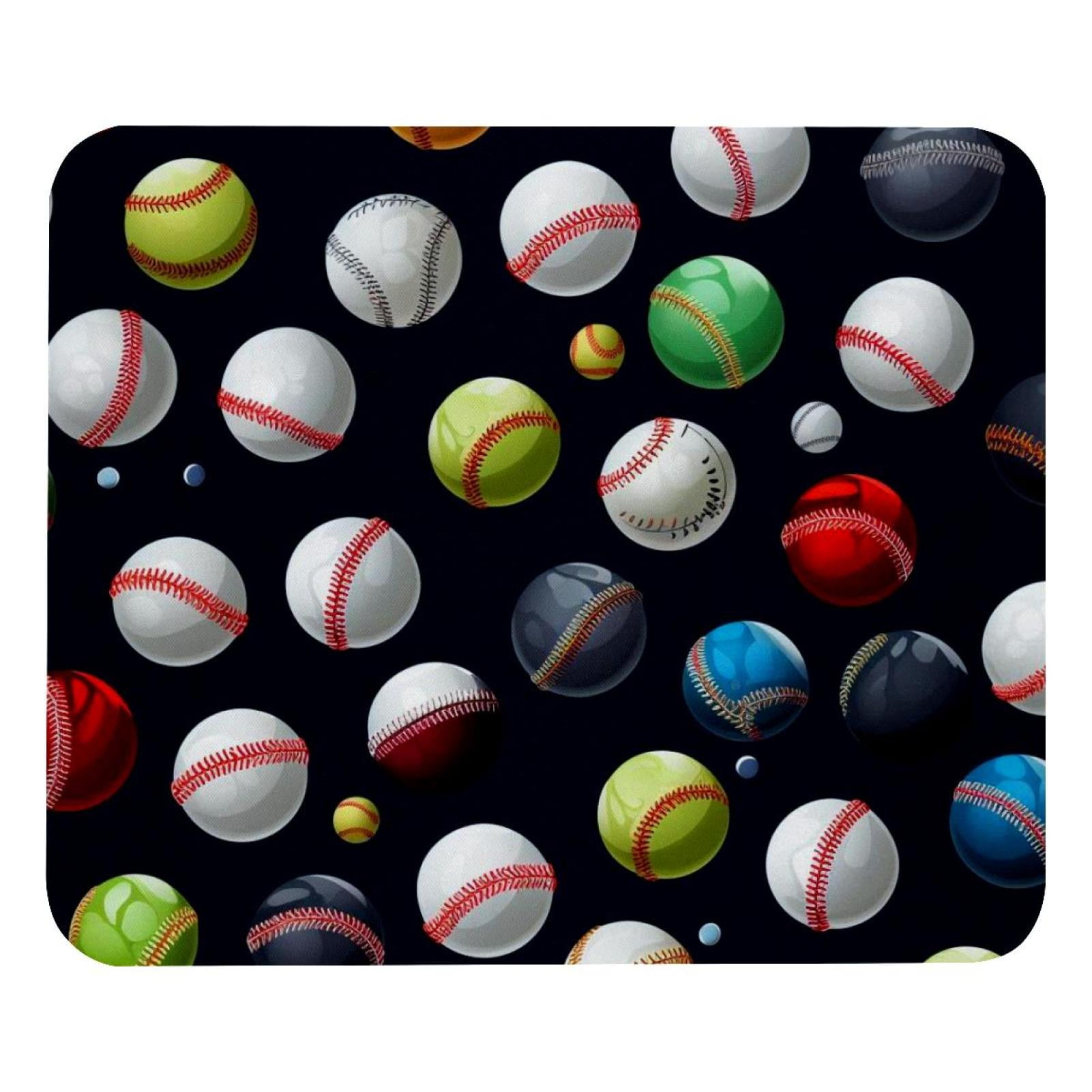 Baseball Mouse Pad for Wireless Mouse Home Office Desk Laptop with ...