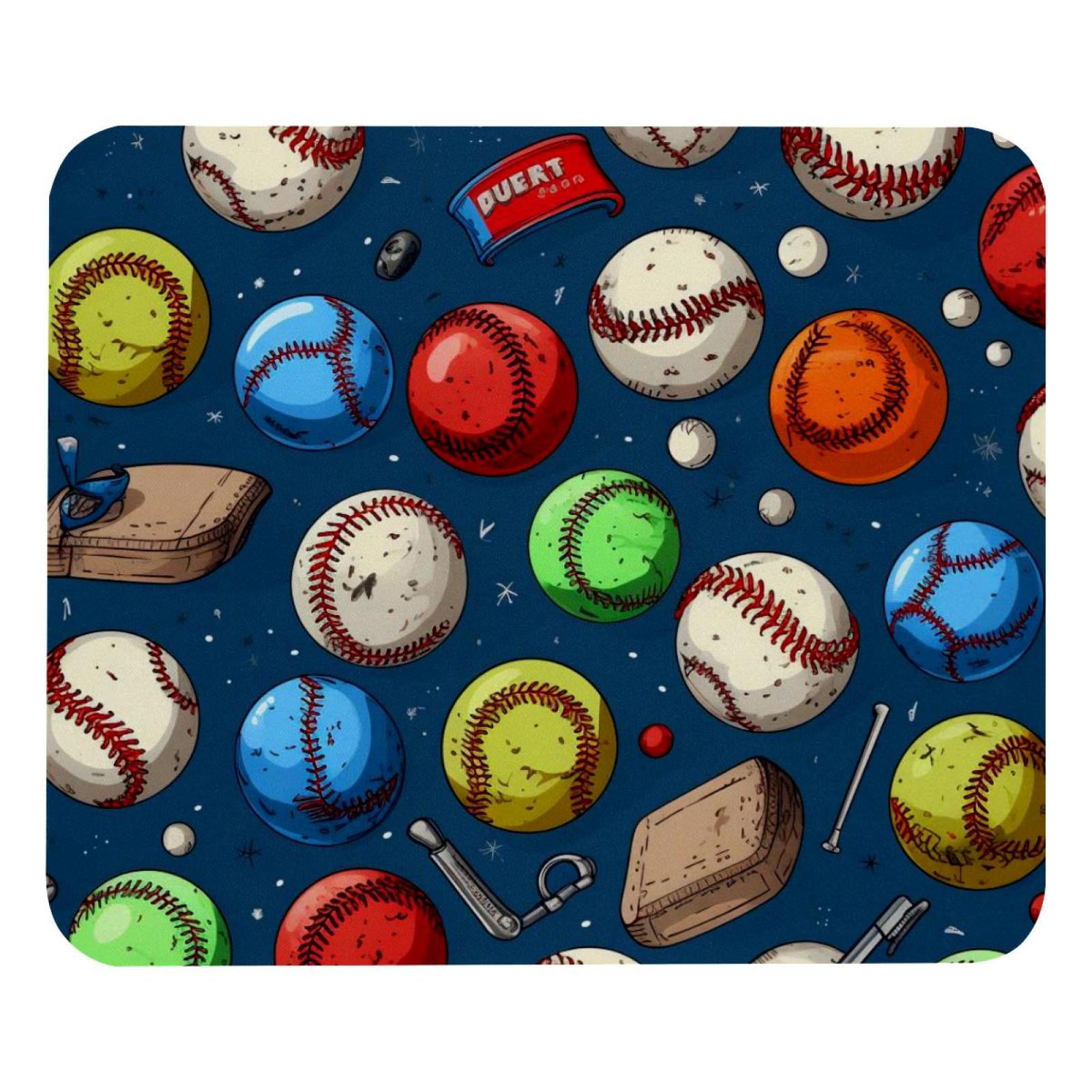 Baseball Mouse Pad for Wireless Mouse Home Office Desk Laptop with ...