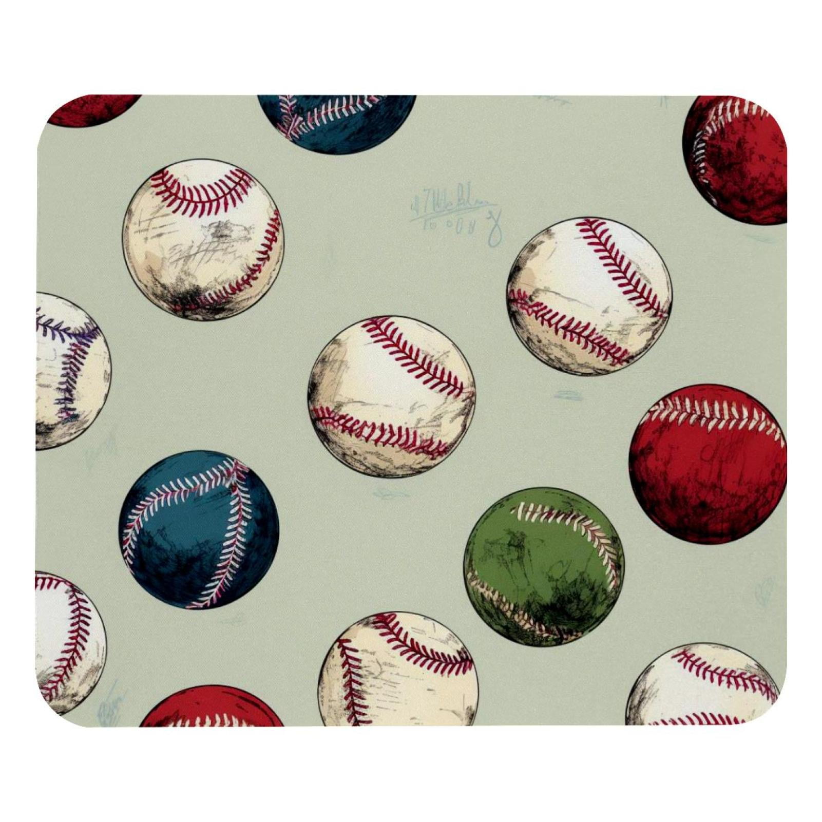 Baseball Mouse Pad for Wireless Mouse Home Office Desk Laptop with ...
