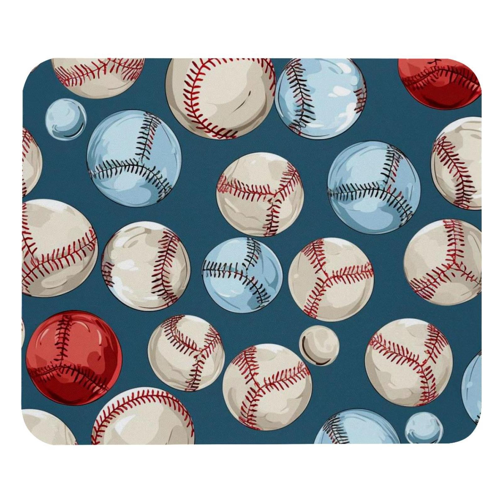 Baseball Mouse Pad for Wireless Mouse Home Office Desk Laptop with ...