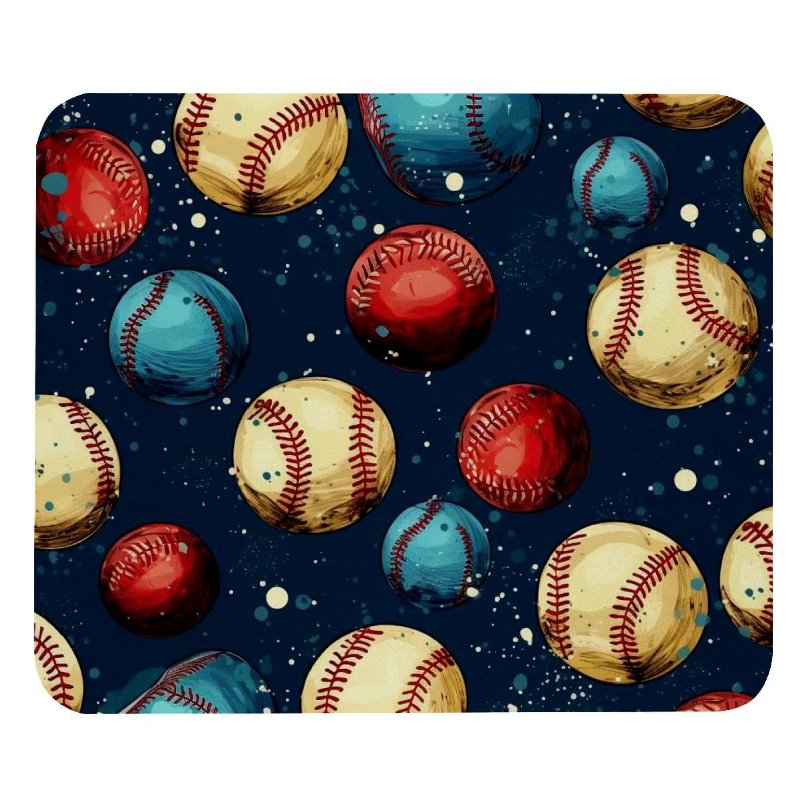 Baseball Mouse Pad for Wireless Mouse Home Office Desk Laptop with ...