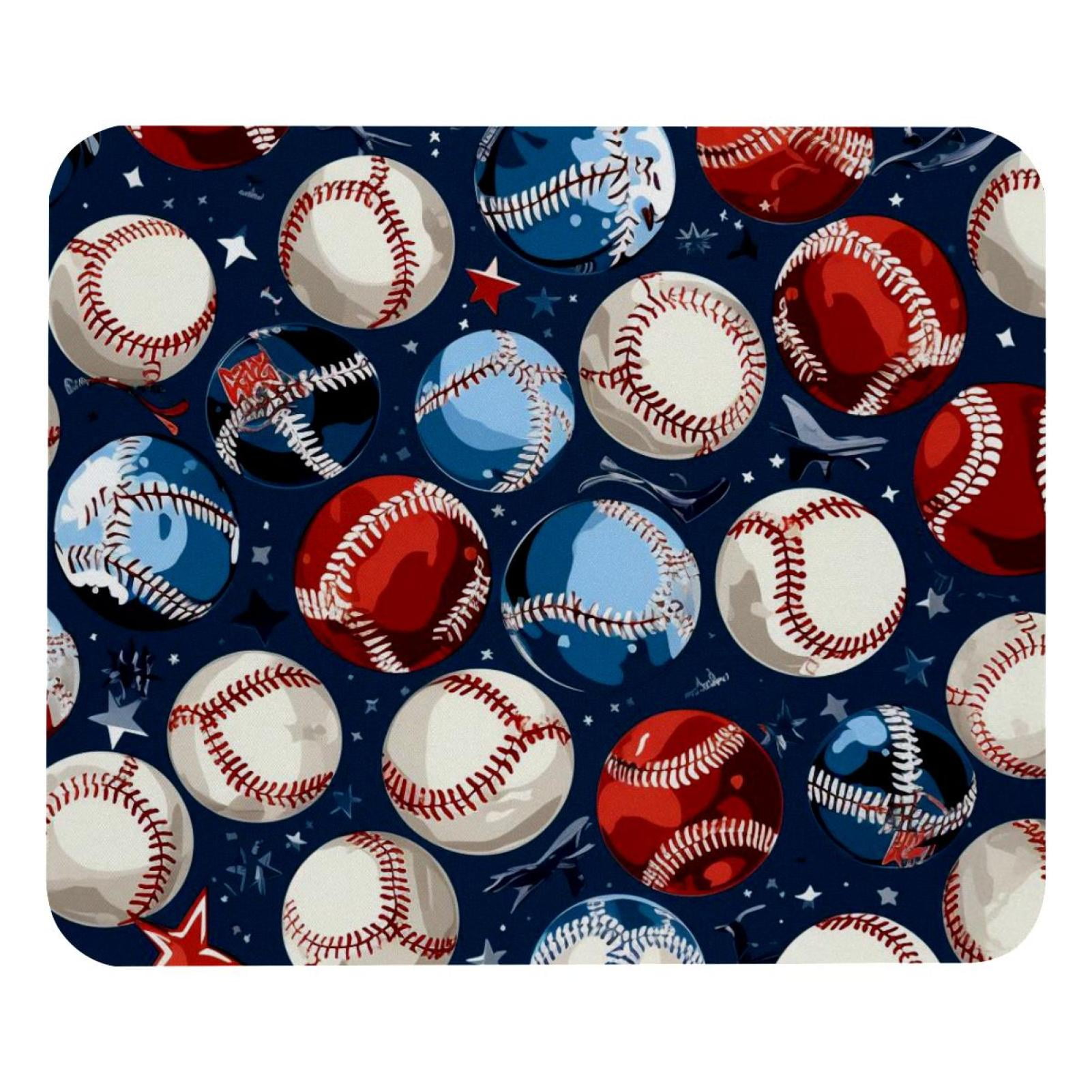 Baseball Mouse Pad for Wireless Mouse Home Office Desk Laptop with ...