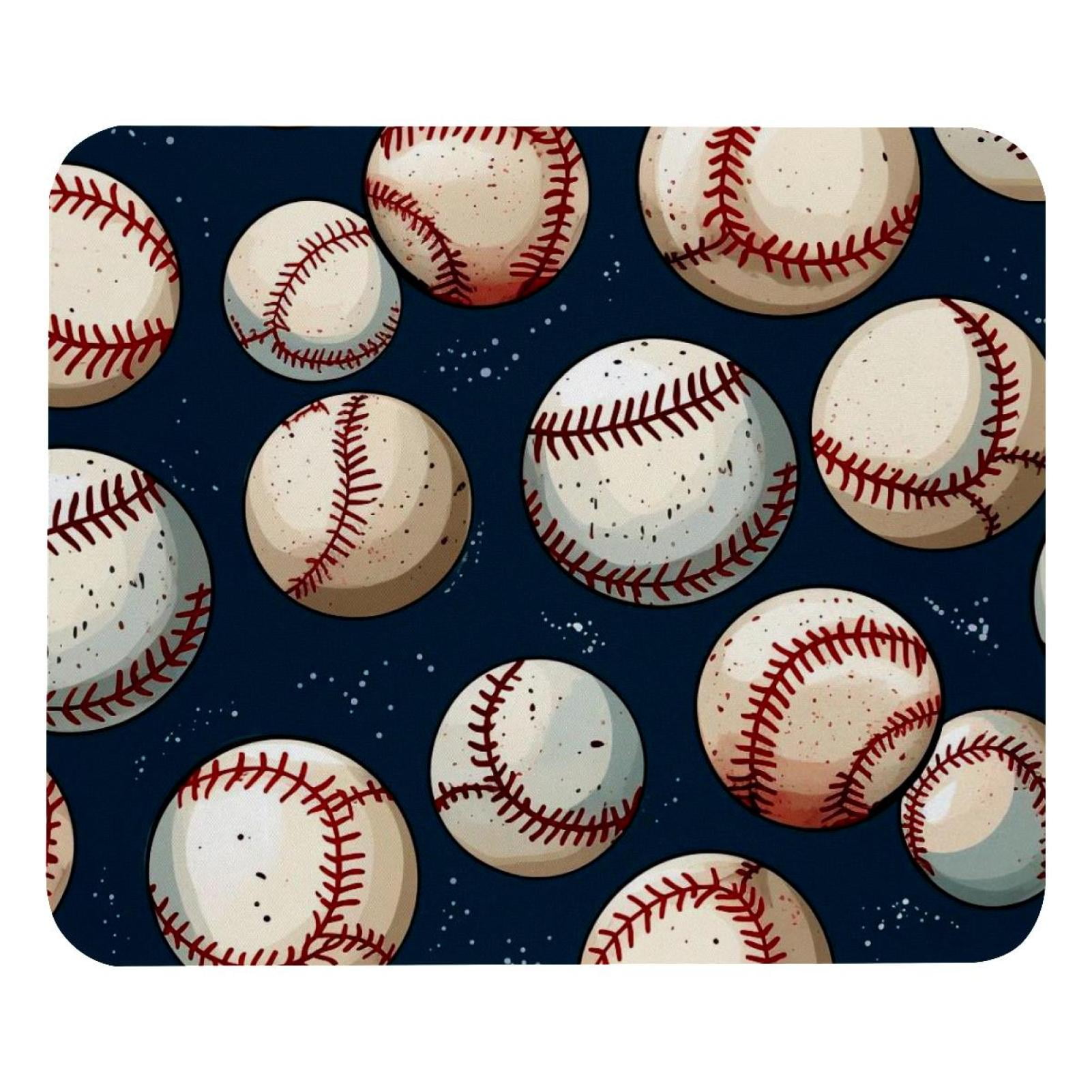 Baseball Mouse Pad for Wireless Mouse Home Office Desk Laptop with ...