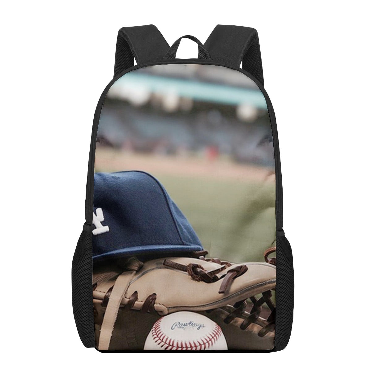 Baseball Movement 3D Print Backpack for Teenager s Book Bag Casual ...