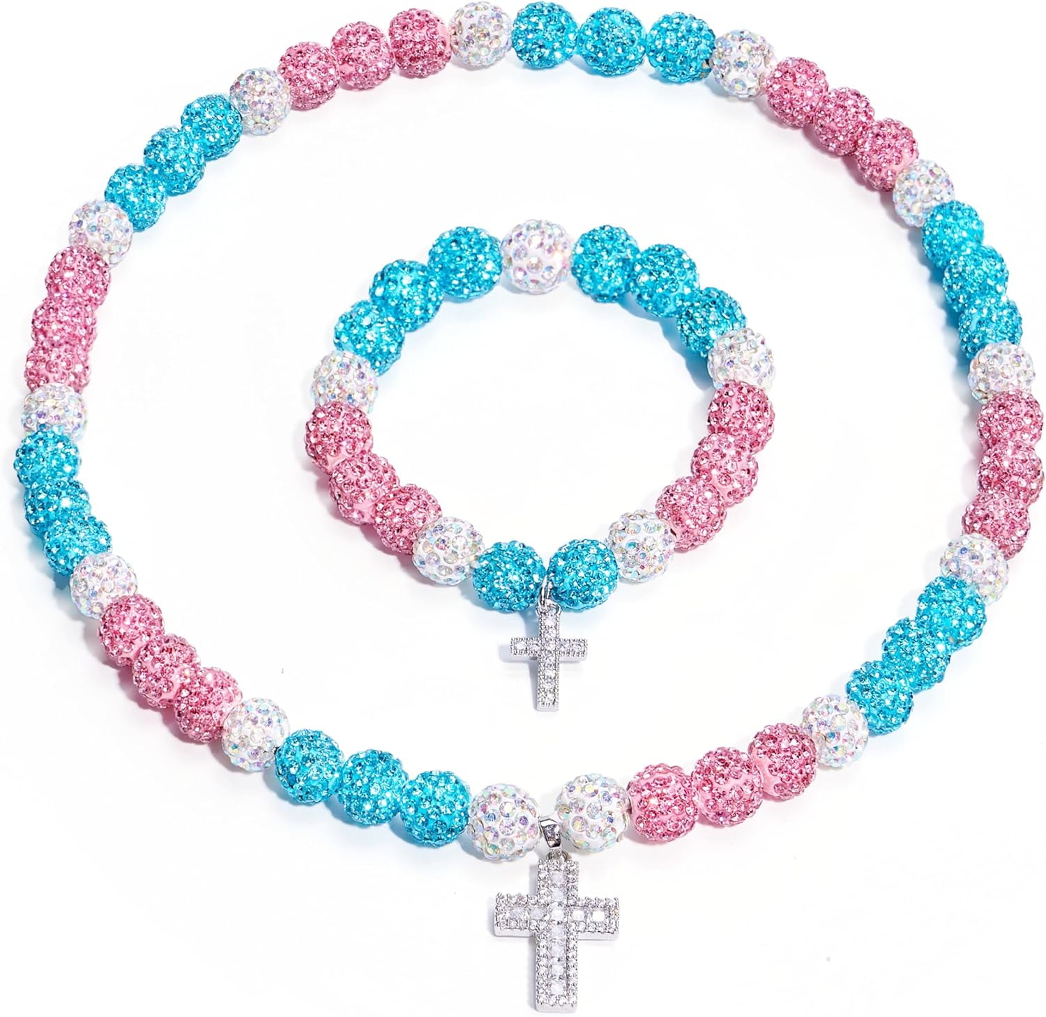 Baseball Necklace 18in Baseball Fan Chain Cross Necklace for Men Women ...