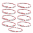 Baseball Necklaces, Red White 18 Inches Sports Necklaces, Braided ...